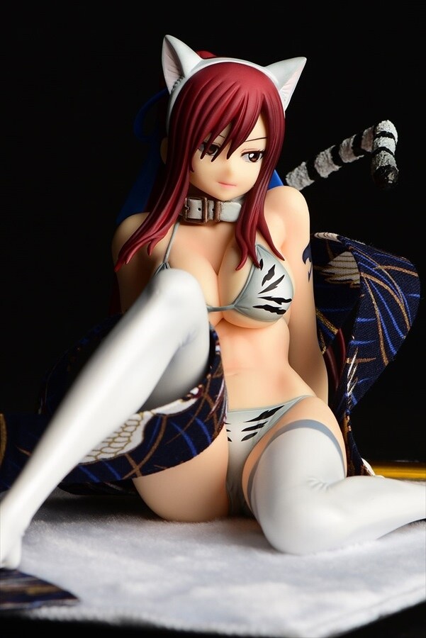 Fairy Tail Erza Scarlet: White Tiger Gravure Style Ver. Fire 1/6 Scale Figure - Tokyo Otaku Mode ...