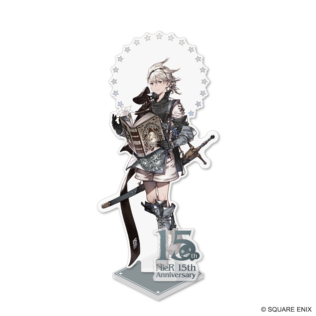 NieR Series 15th Anniversary Acrylic Stand Boy Nier & Grimoire Weiss ...