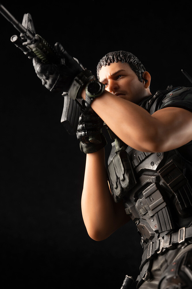ArtFX Resident Evil: Vendetta Chris Redfield: Renewal Package Edition ...