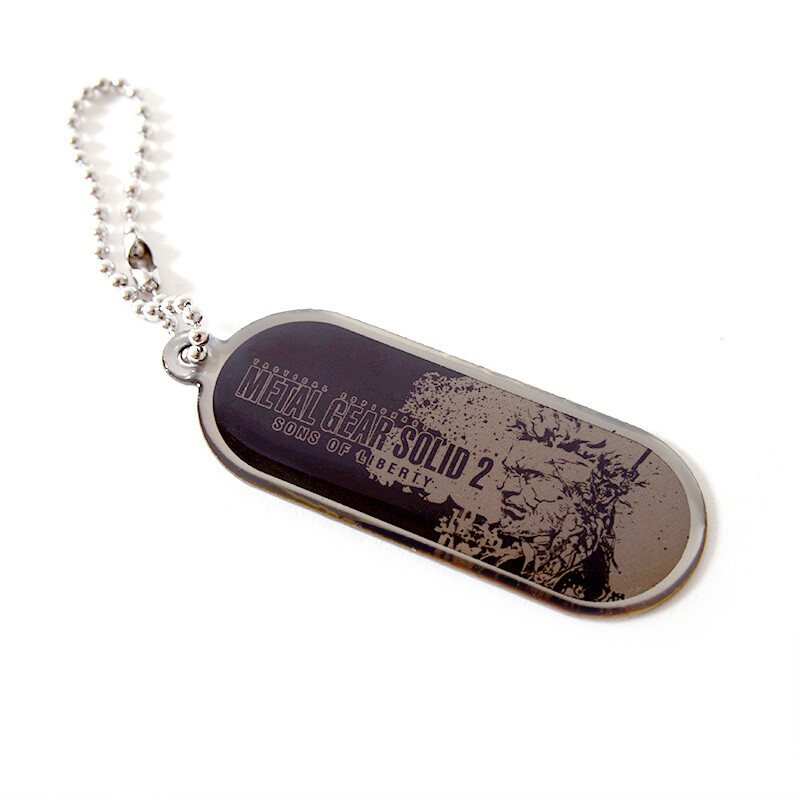 MGS MGS2 Snake Metal Keychain - Tokyo Otaku Mode (TOM)