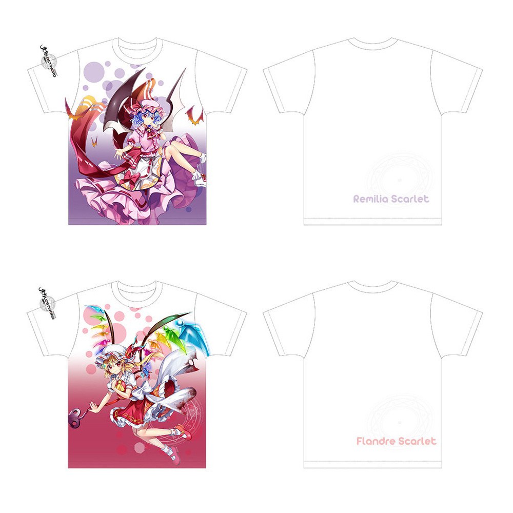 Touhou Lost Word Full Graphic T-Shirt Collection Vol. 2 - Tokyo Otaku ...
