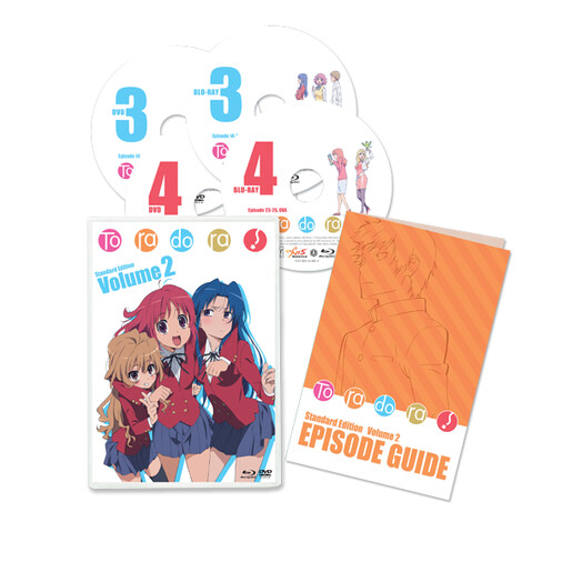 Toradora! Standard Edition (Blu-ray & DVD Combo) - Tokyo Otaku Mode (TOM)