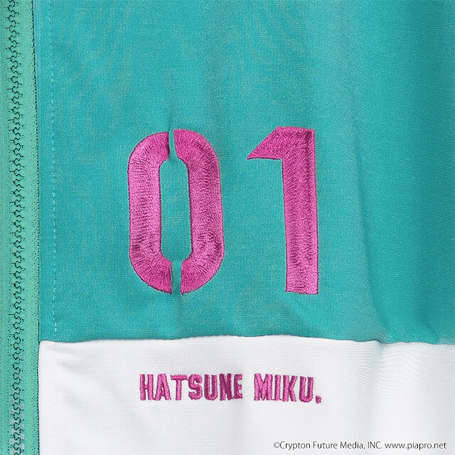 LISTEN FLAVOR Hatsune Miku Jersey Hoodie (Re-run) - Tokyo Otaku Mode (TOM)