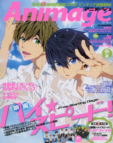 Animage December 2015 - Tokyo Otaku Mode (TOM)