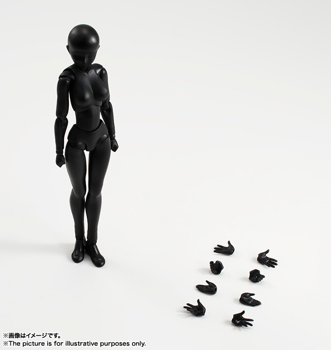 S.H.Figuarts Body-chan (Solid Black Color Ver.): Bandai - Tokyo Otaku ...