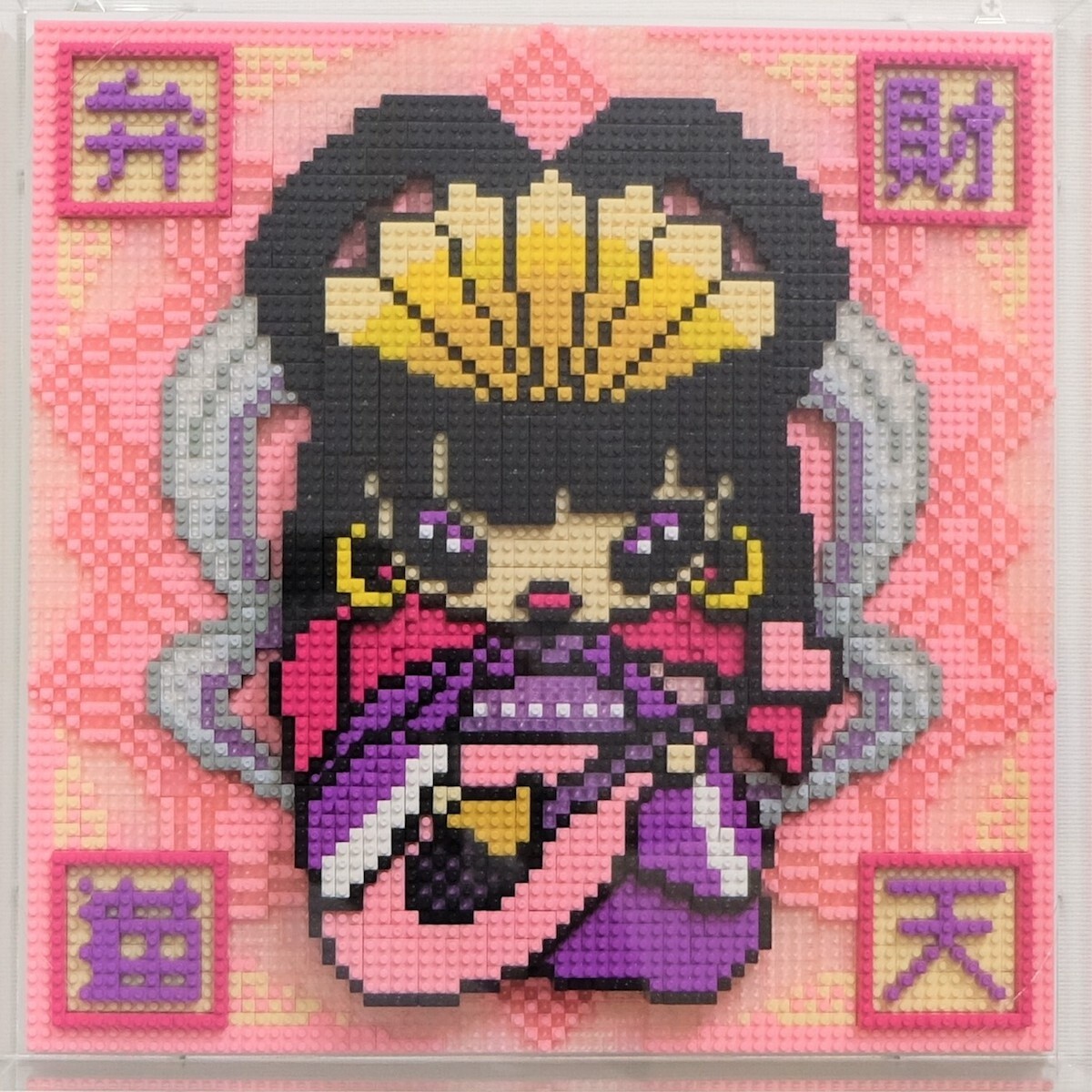 Shibuya Pixel Art Artists Works Nanoblock Relief Econeko: Shibuya Pixel ...