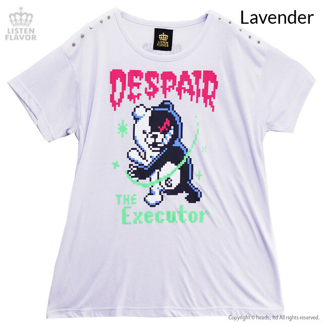 LISTEN FLAVOR Danganronpa 8-Bit Monokuma Cutsew T-Shirt - Tokyo Otaku ...