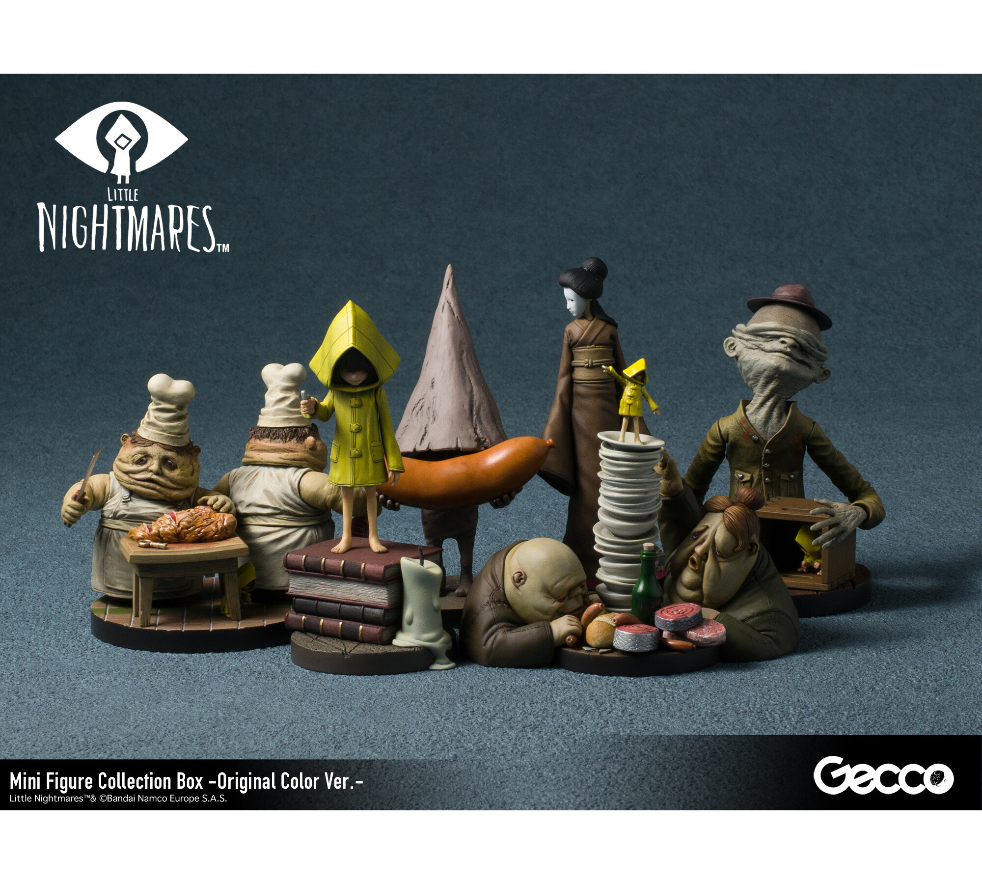 Little Nightmares Mini Figure Collection Box Set Original Color Ver ...