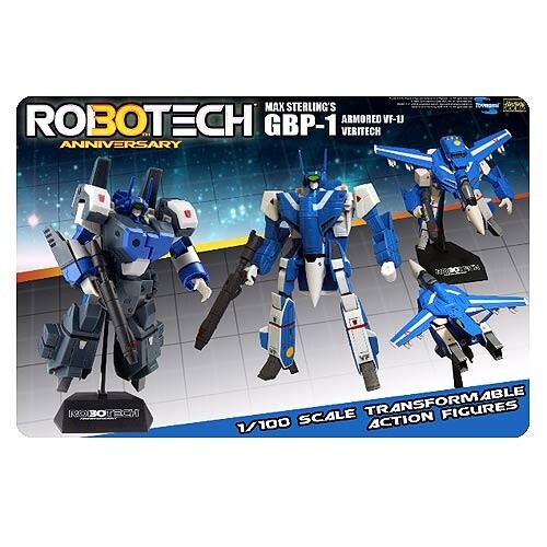 Robotech Heavy Armor 1/100 Max Sterling's Blue GBP-1J - Tokyo Otaku ...