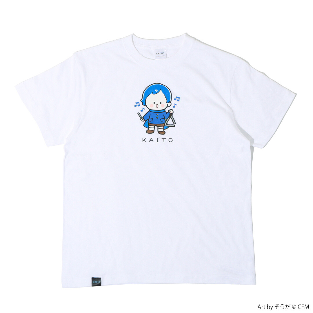 Hatsune Miku Piapro Kids! Kaito White T-Shirt - Tokyo Otaku Mode (TOM)