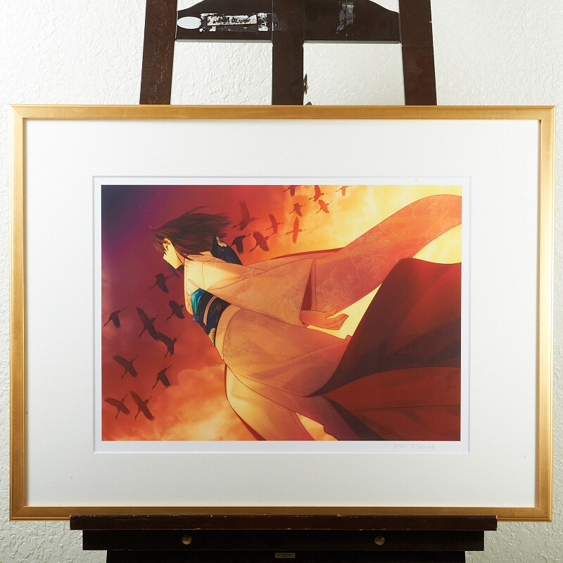 “The Edge of Dawn” Framed Limited Edition Primagraphie Print Signed by ...