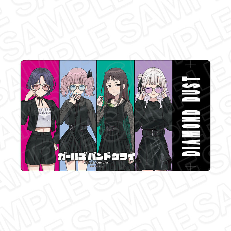 Girls Band Cry Rubber Desk Mat Diamond Dust: Color Glass Ver. - Tokyo ...