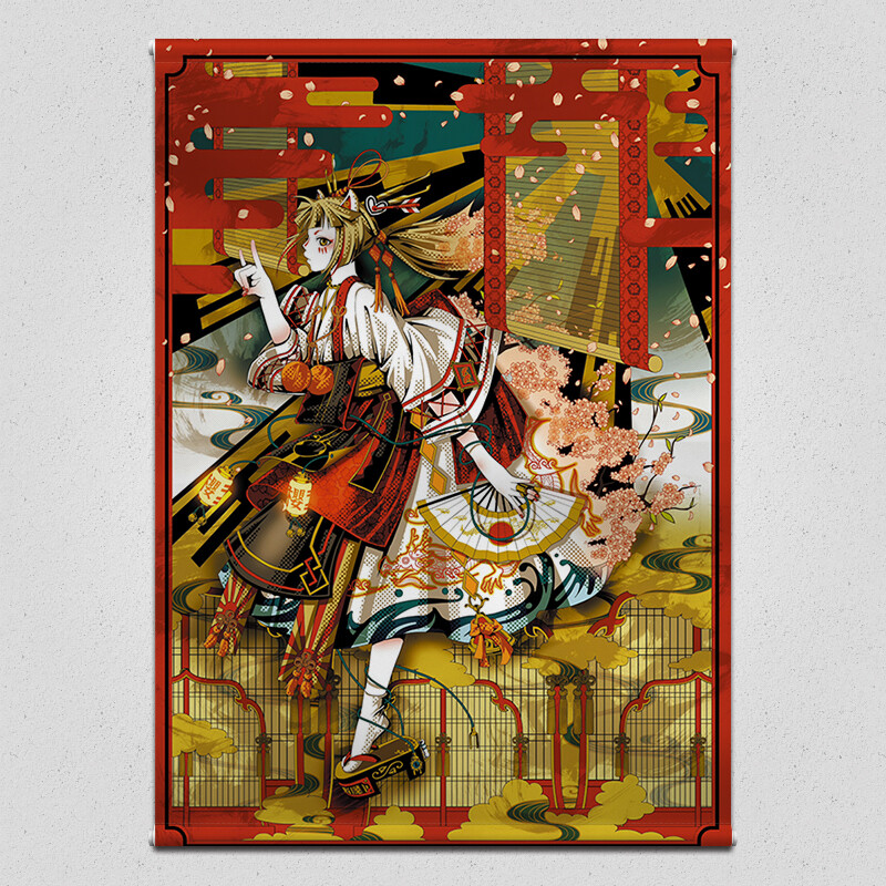 Sakura Panel Emaki Tapestry - Tokyo Otaku Mode (TOM)