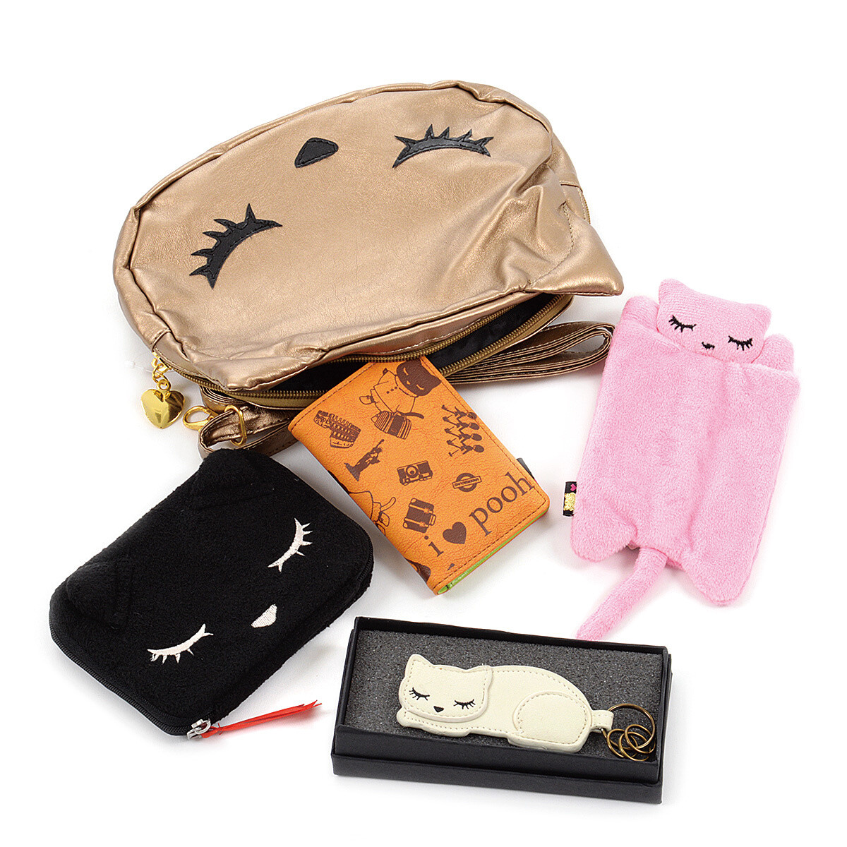 Osumashi Pooh-chan 5-Piece Winter 2017 Lucky Bag - Tokyo Otaku Mode (TOM)