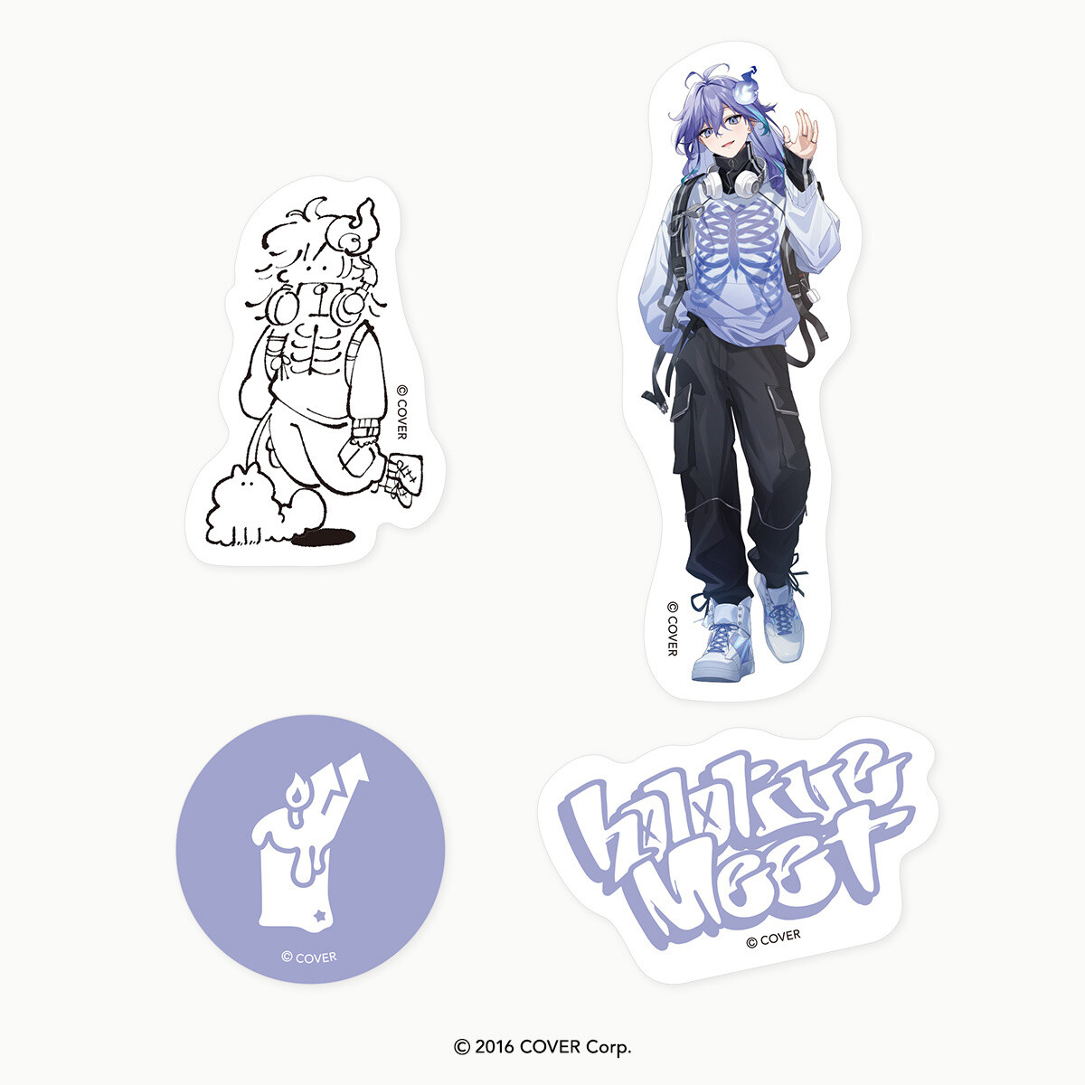 hololive Meet 2024 Die-Cut Sticker Set - Minase Rio 100% OFF - Tokyo ...