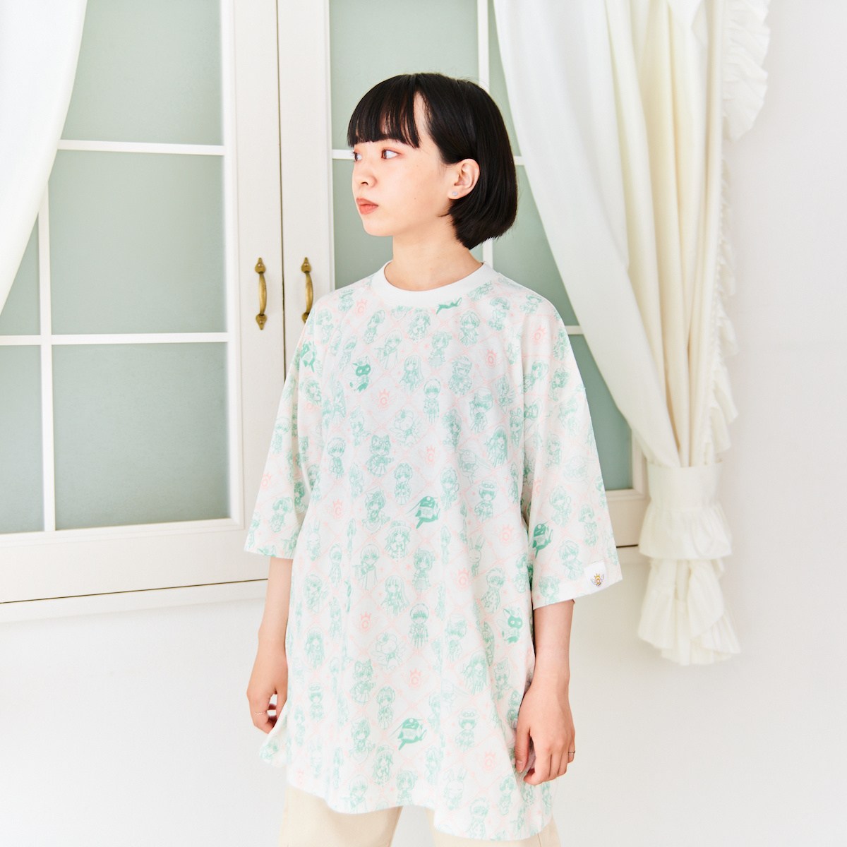 CLAMP 30th Anniversary All-Over Print Big Silhouette T-Shirt - Tokyo ...