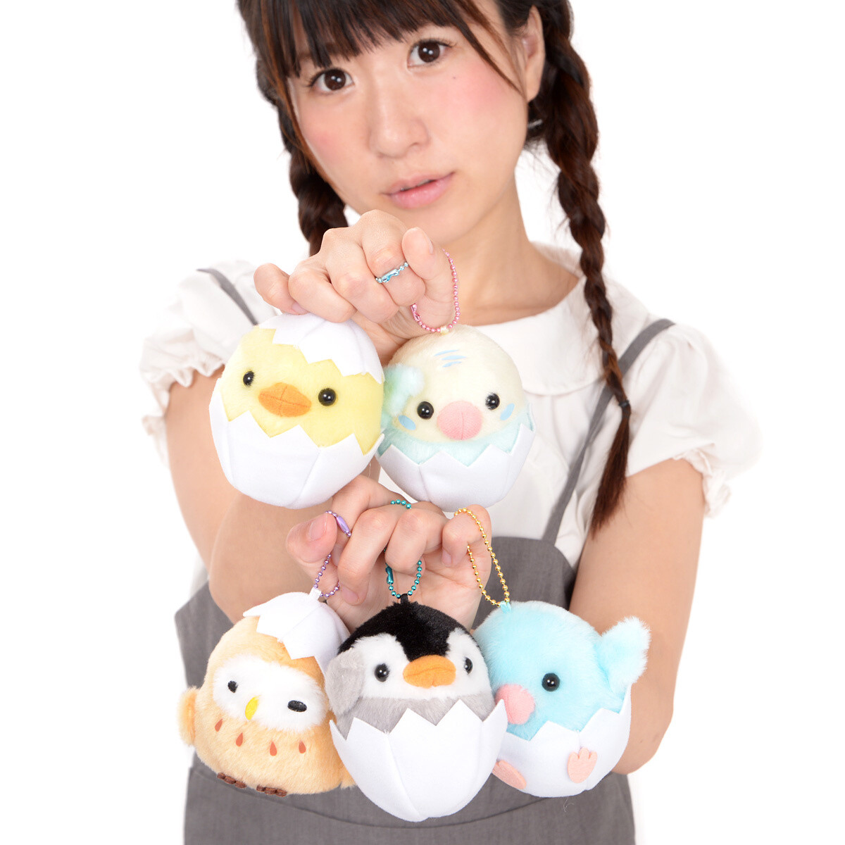 Tamago kara Kotori Tai Bird Plush Collection (Ball Chain): Amuse ...