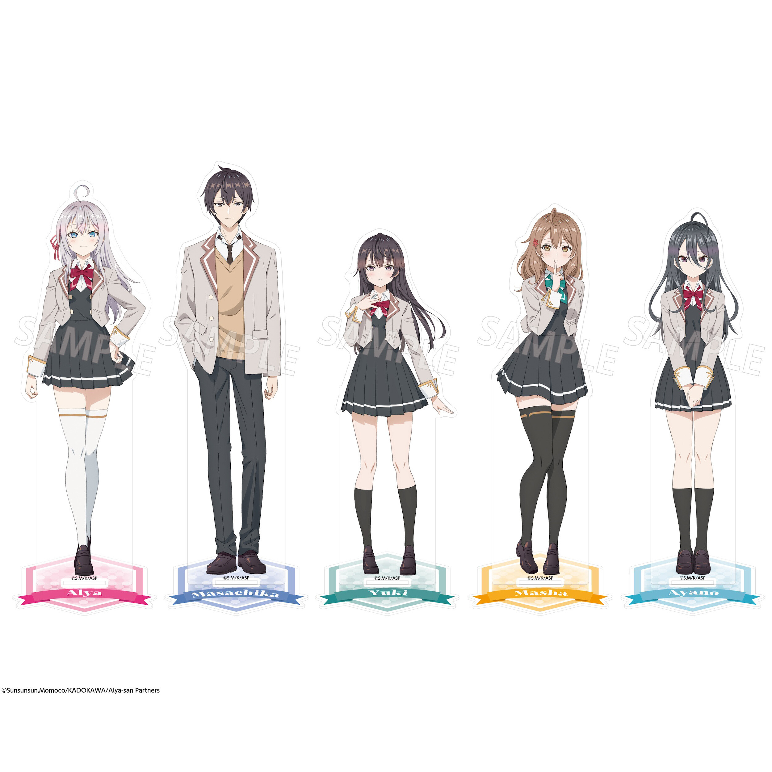 Alya Sometimes Hides Her Feelings in Russian Acrylic Stand Figures ...