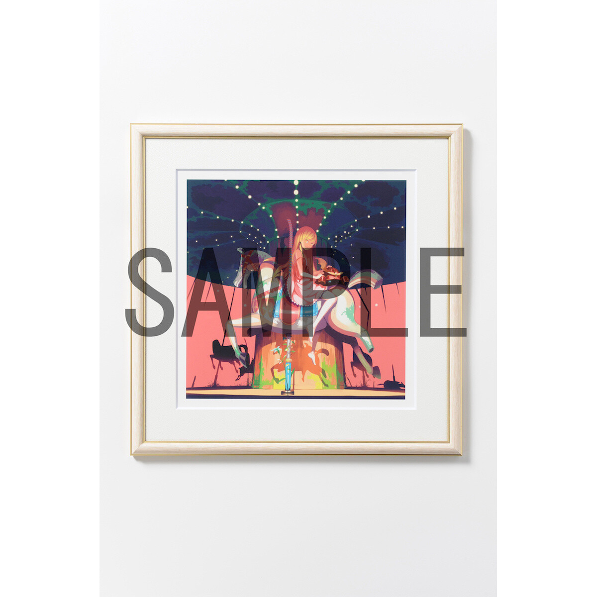 Monogatari Series Reproduction Art Print (Onimonogatari Ver.) - Tokyo ...