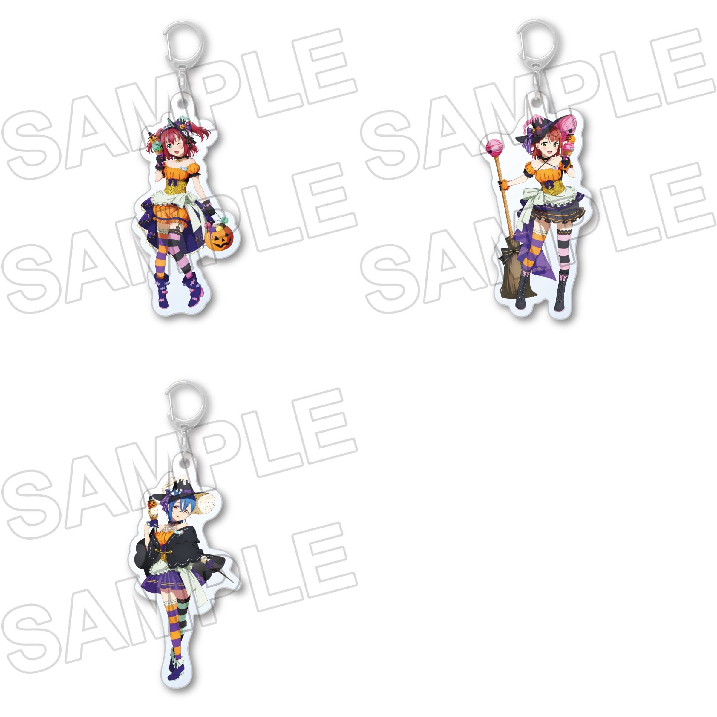 AiScReam Halloween Acrylic Keychain: Bandai Namco Filmworks - Tokyo ...