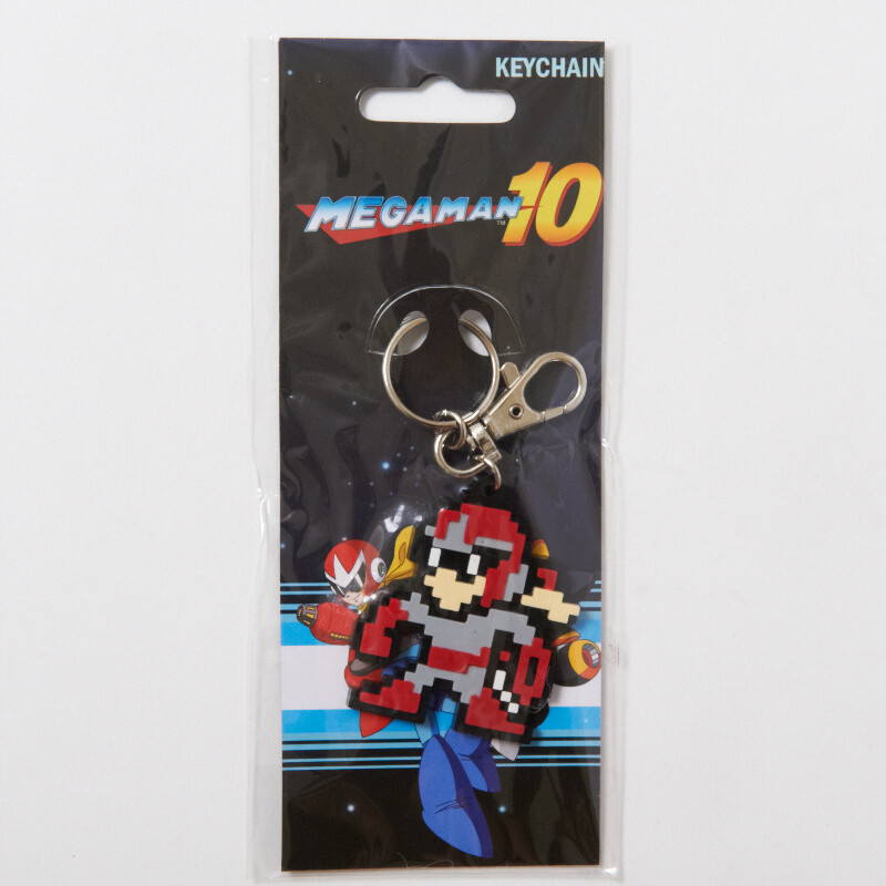 Mega Man Proto Man 8-Bit PVC Keychain - Tokyo Otaku Mode (TOM)