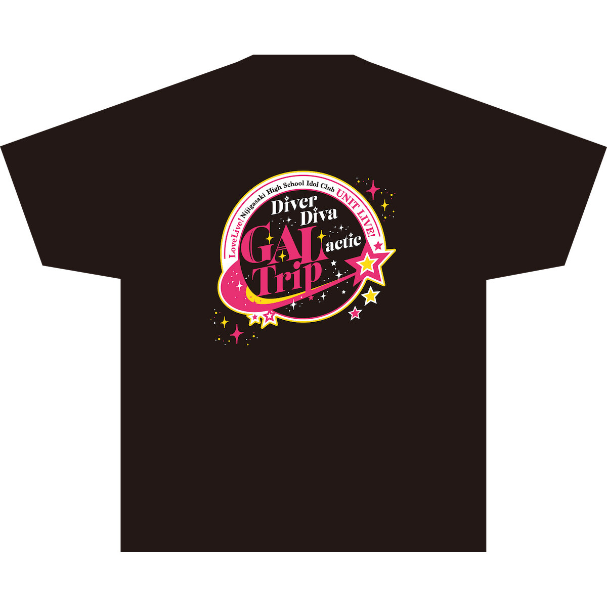 Love Live! Nijigasaki High School Idol Club UNIT LIVE! ～DiverDiva GALactic Trip～ T-Shirt: Bandai ...