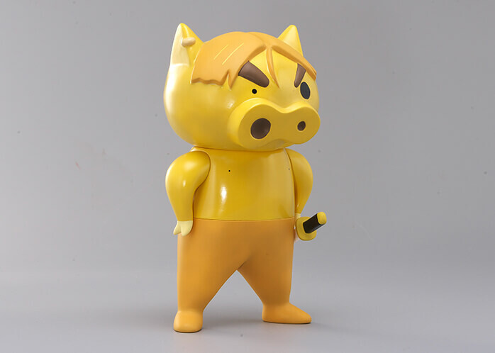 Crayon Shin-chan Soft Vinyl Collection Gold Buriburizaemon - Tokyo ...