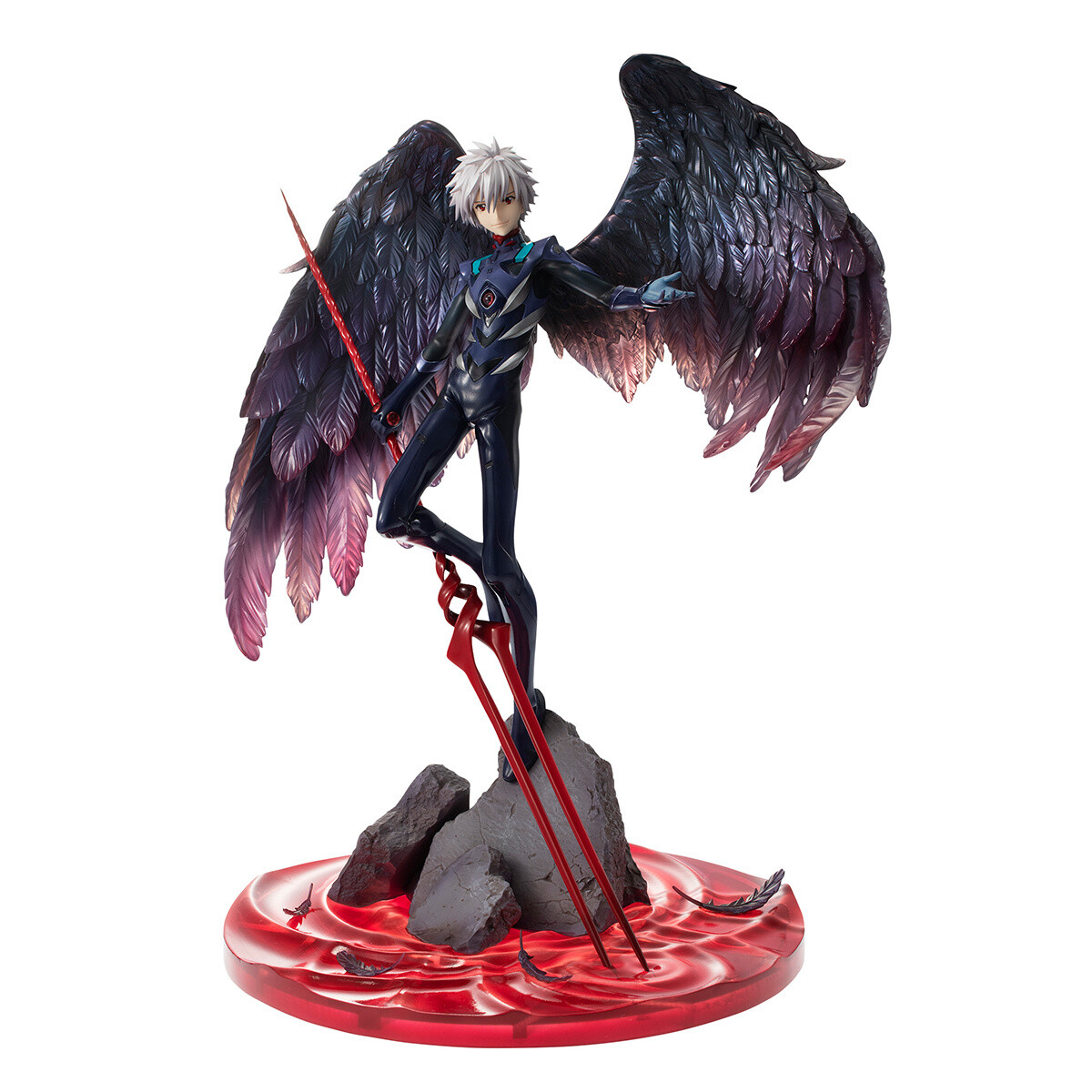 Precious G.E.M. [Evangelion] Kaworu Figure: Megahouse - Tokyo Otaku ...