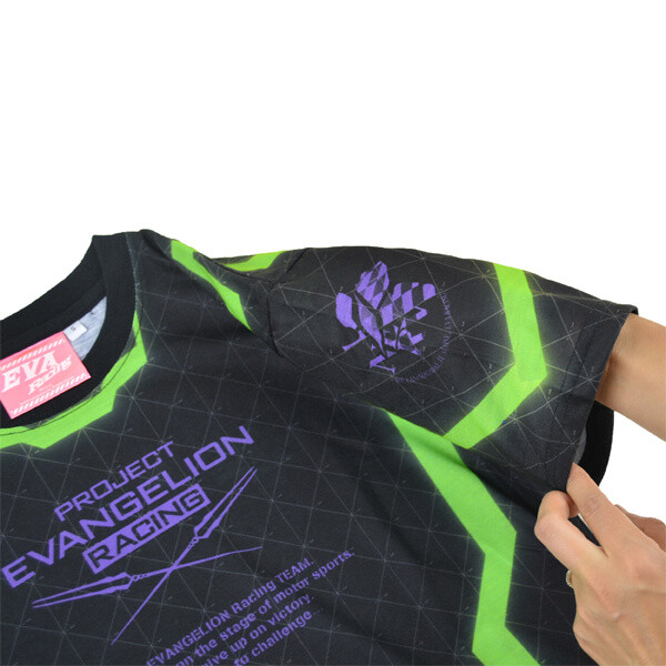 Evangelion Eva Racing 2017 Unit-01 Body Quick Drying Black T-Shirt ...