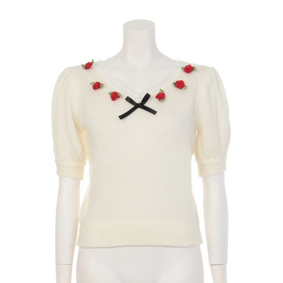 Swankiss Flower Knit Top - Tokyo Otaku Mode (TOM)