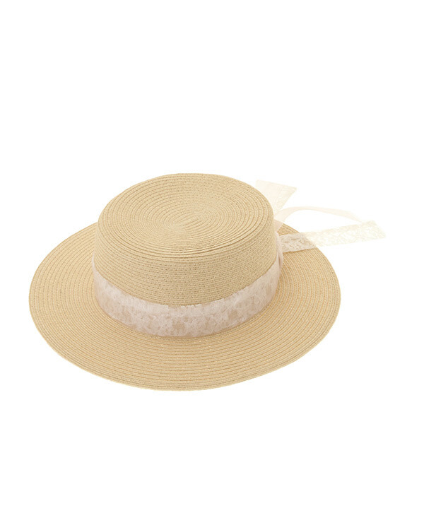 LIZ LISA Lace Ribbon Boater Hat: LIZ LISA - Tokyo Otaku Mode (TOM)