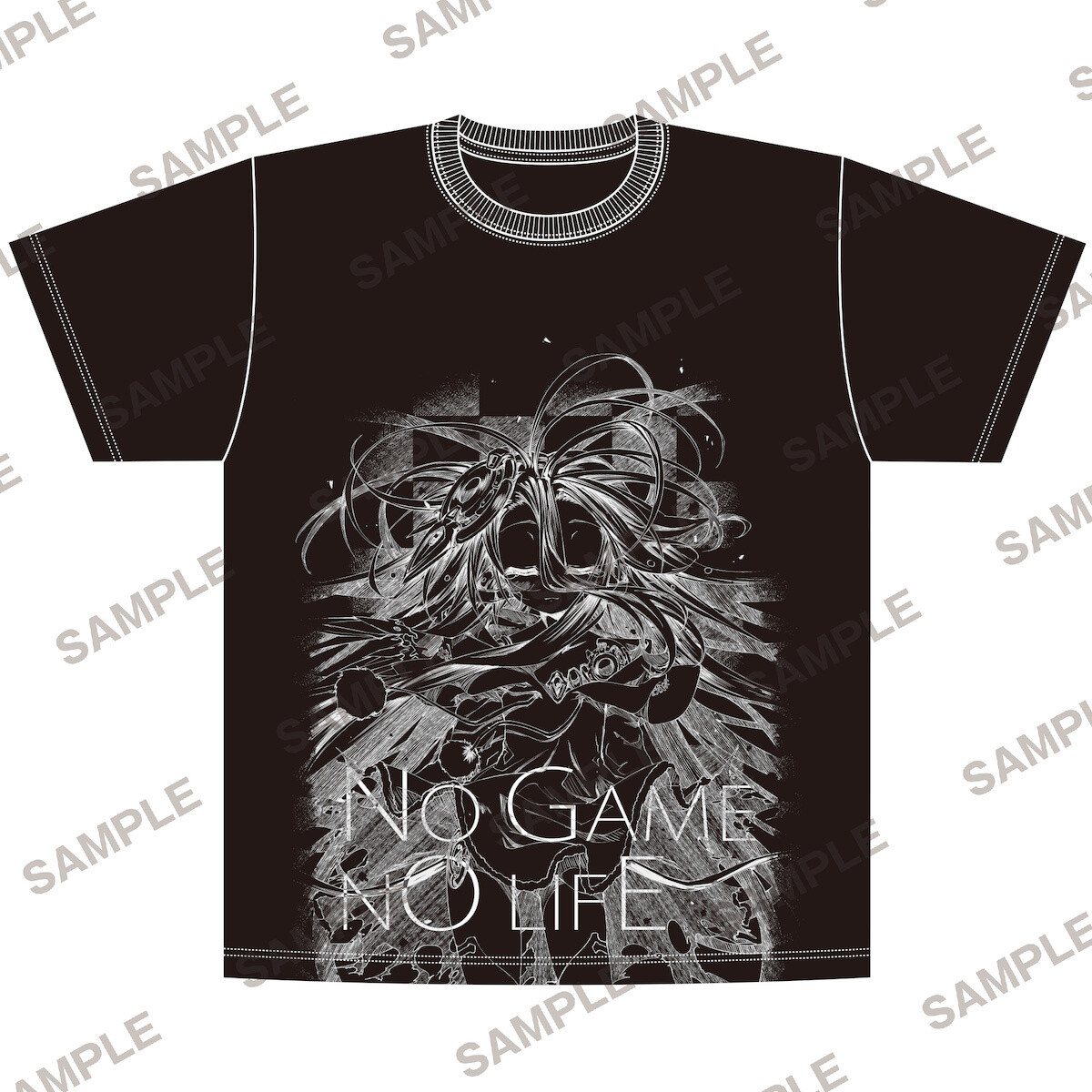 MF Bunko J Summer School Festival 2019 No Game No Life Design T-Shirt ...