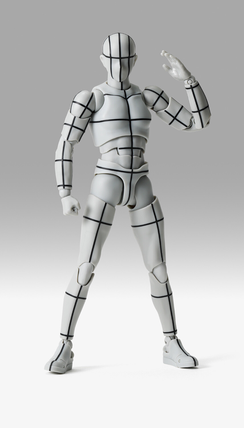 S.H.Figuarts Body-kun Sports Edition Wire Frame Gray Color Ver. - Tokyo ...
