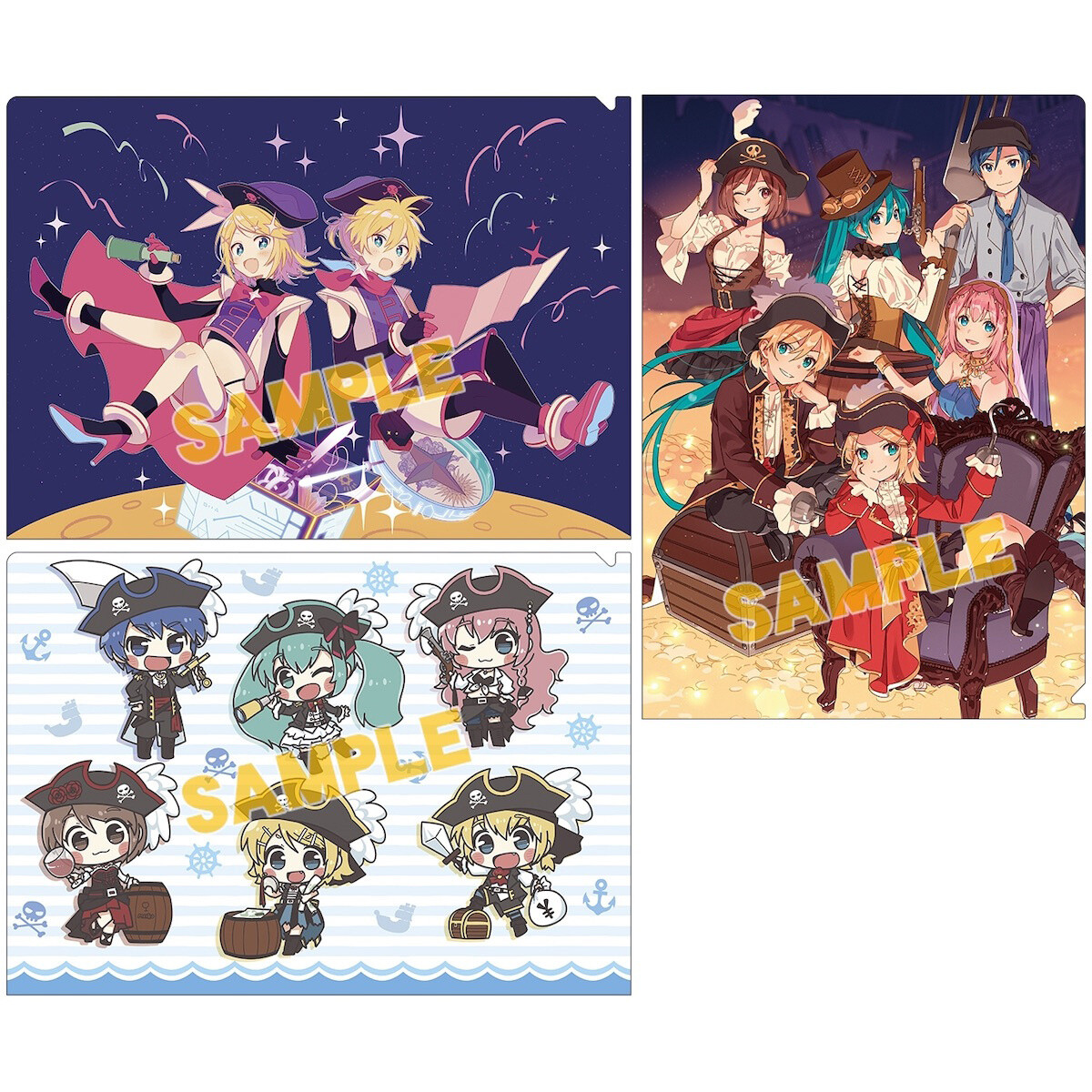 Vocaloid Pirate Clear File Collection - Tokyo Otaku Mode (TOM)
