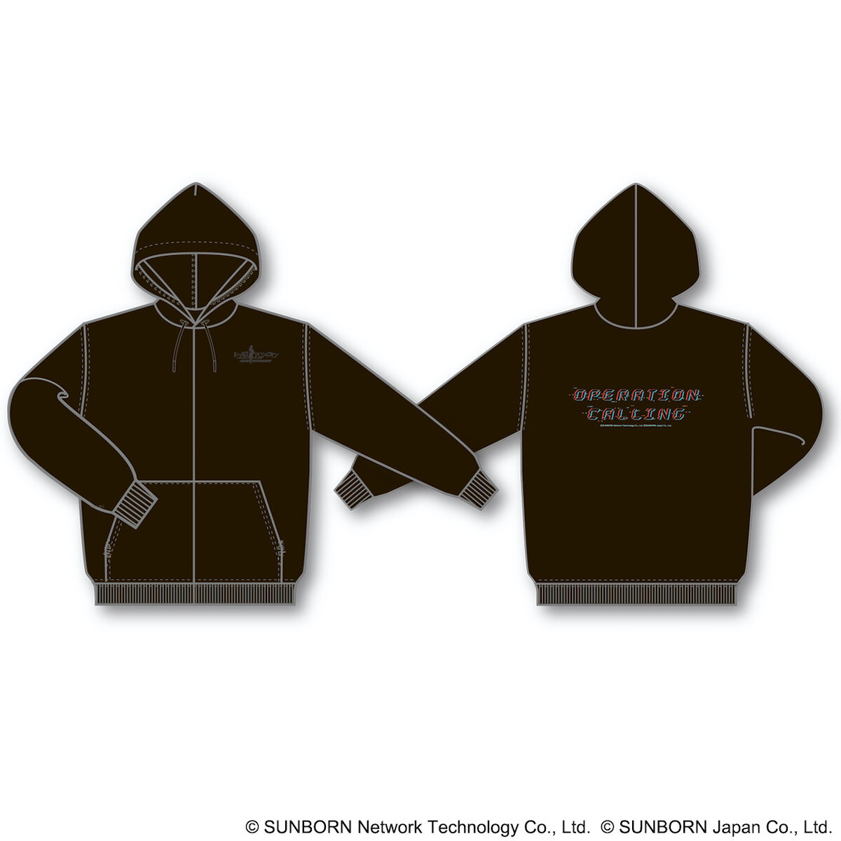 Girls' Frontline OPERATION CALLING Zip-Up Hoodie - Tokyo Otaku Mode (TOM)