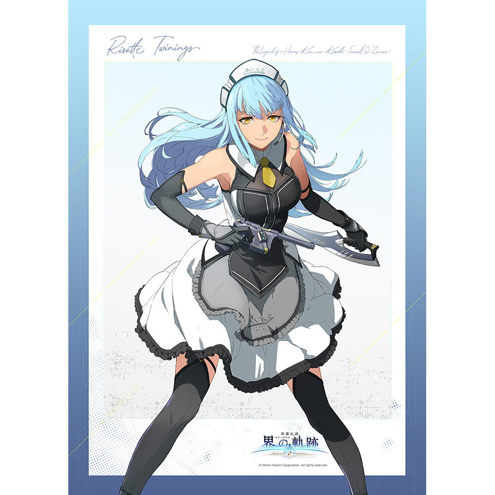 The Legend of Heroes: Kai no Kiseki -Farewell, O Zemuria- B2 Tapestry Risette Twinings - Tokyo ...