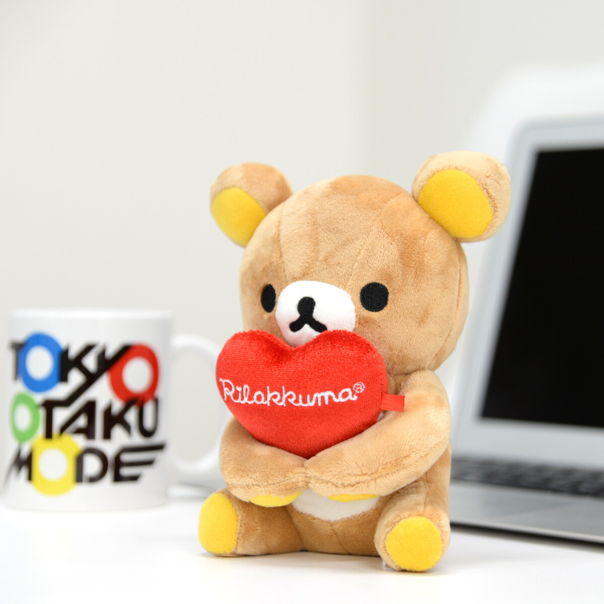 Rilakkuma Heart Desk Plush: San-X - Tokyo Otaku Mode (TOM)