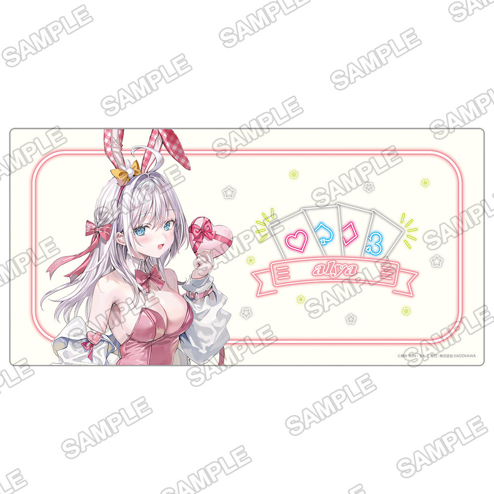 Alya Sometimes Hides Her Feelings in Russian Desk Mat Alya Bunny Ver ...