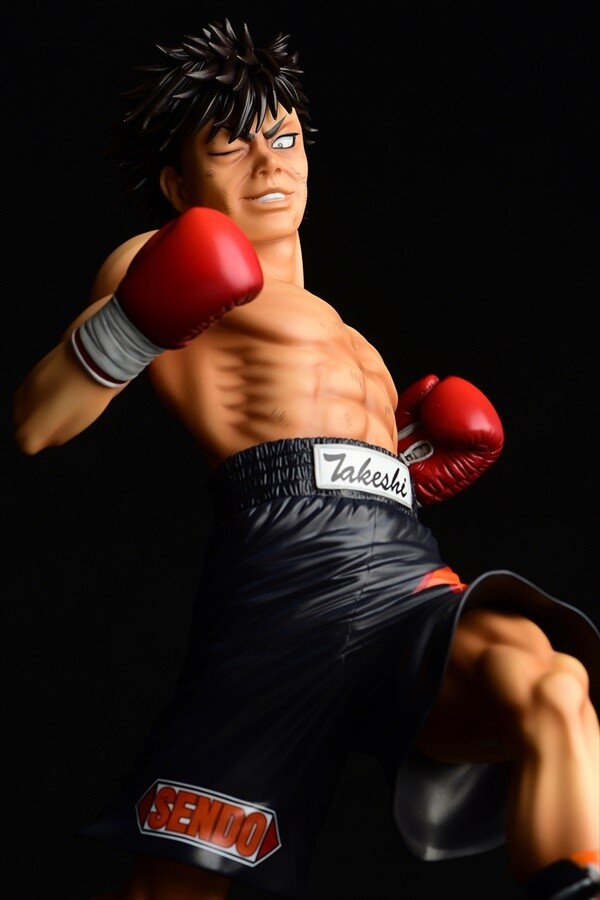 Hajime no Ippo Takeshi Sendou: Finish Blow Damage Ver. Non-Scale Figure ...
