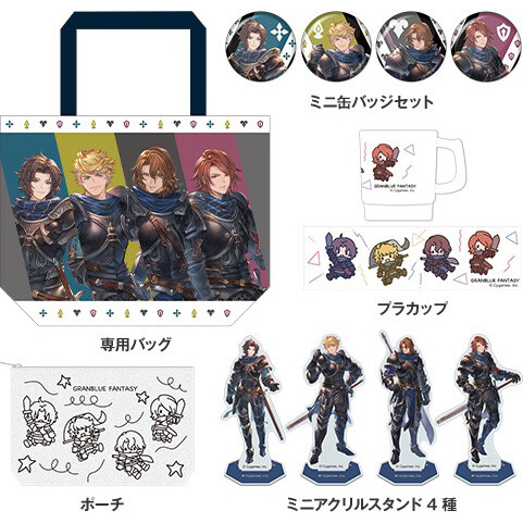 [Comic Market 97] Granblue Fantasy Dragon Knights Collection Bag ...