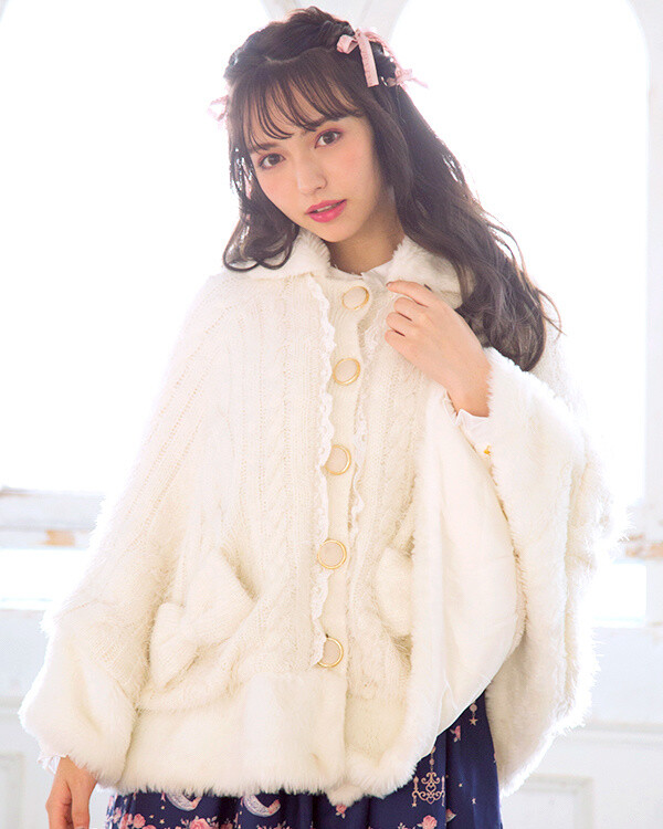 LIZ LISA Collared Ribbon Poncho: LIZ LISA - Tokyo Otaku Mode (TOM)