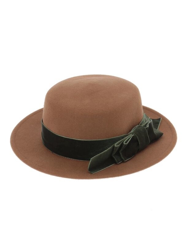 LIZ LISA Classic Felt Boater Hat - Tokyo Otaku Mode (TOM)