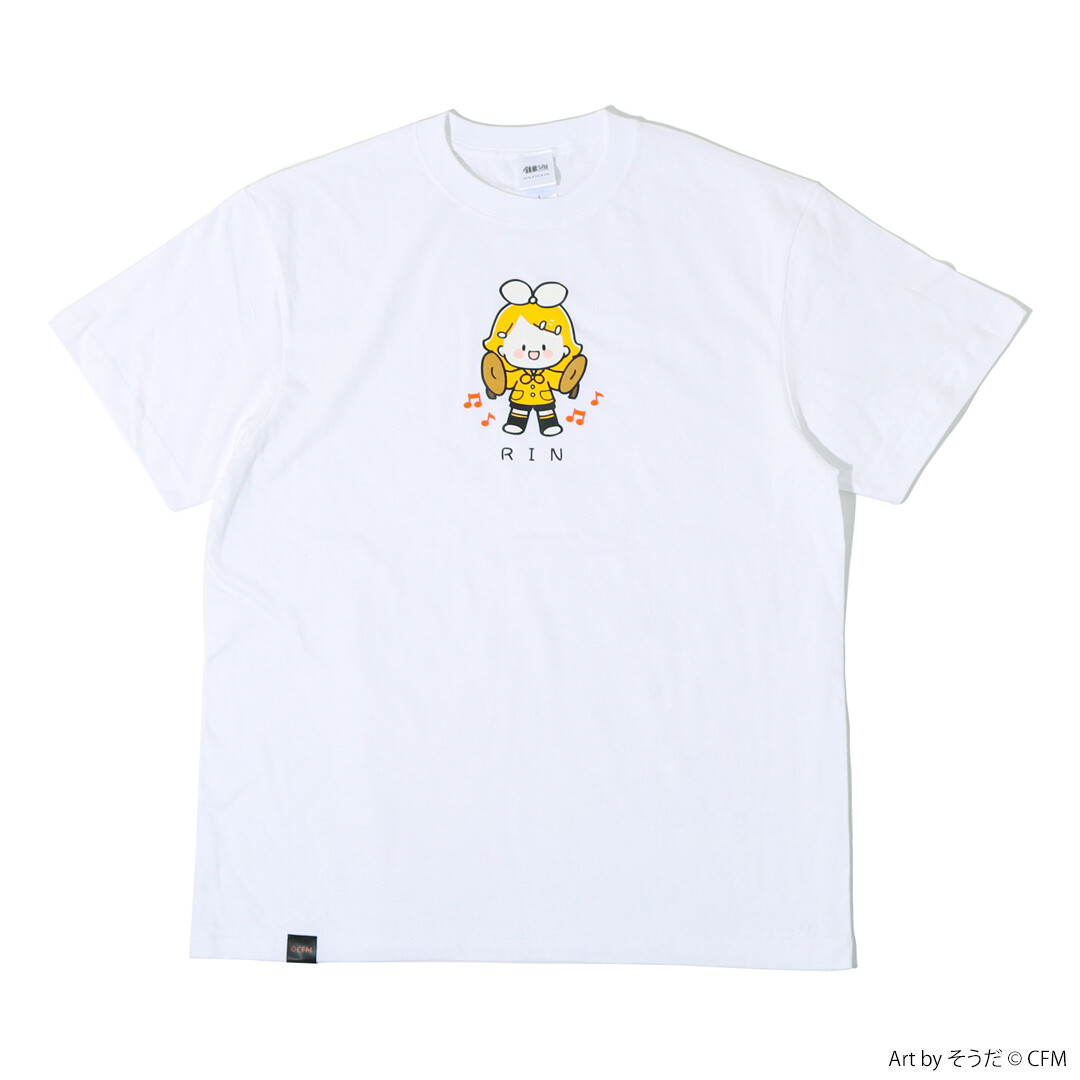 Hatsune Miku Piapro Kids! Kagamine Rin White T-Shirt - Tokyo Otaku Mode ...