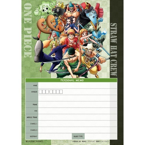 One Piece 2017 Character Schedule Book - Tokyo Otaku Mode (TOM)