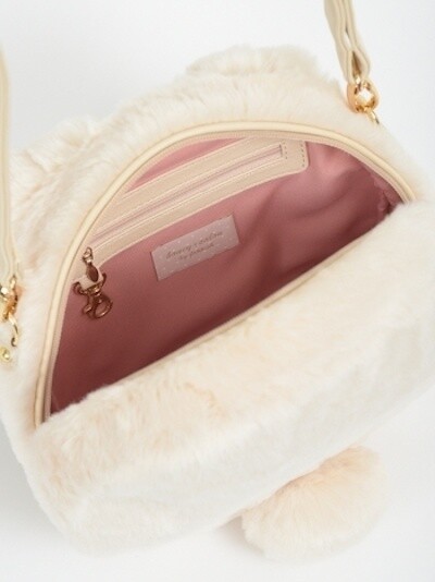Honey Salon Bunny Style Faux Fur Backpack - Tokyo Otaku Mode (TOM)