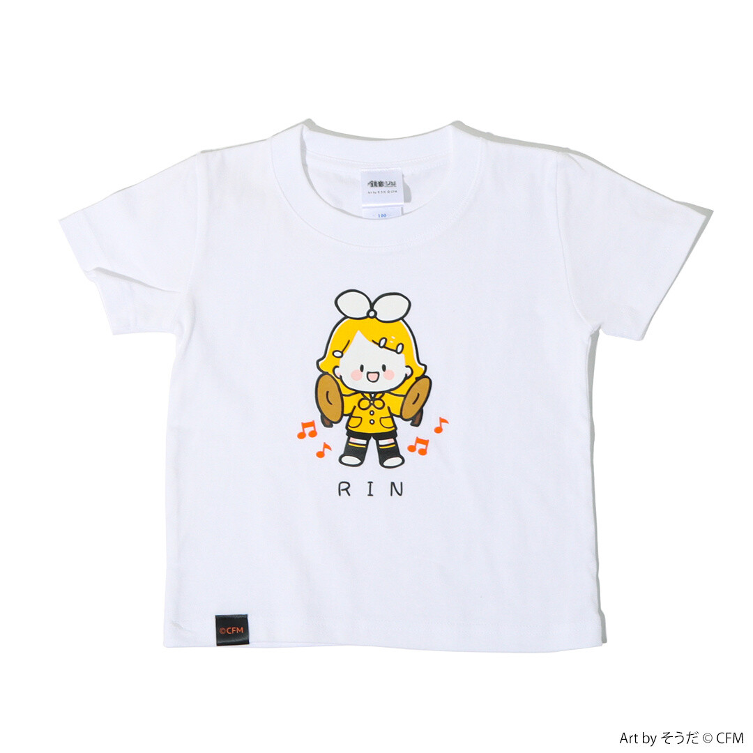 Hatsune Miku Piapro Kids! Kagamine Rin Kids' White T-Shirt - Tokyo ...