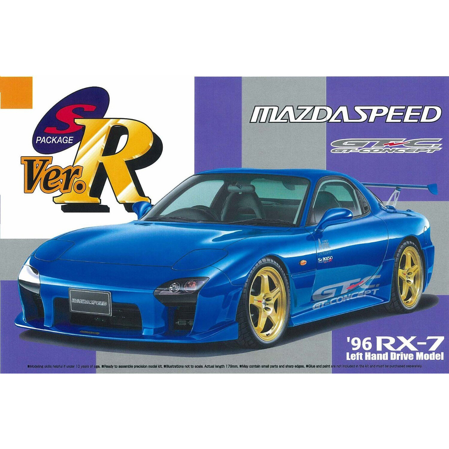 Aoshima 1/24 #60: Mazda RX-7 '96 LH Drive - Tokyo Otaku Mode (TOM)