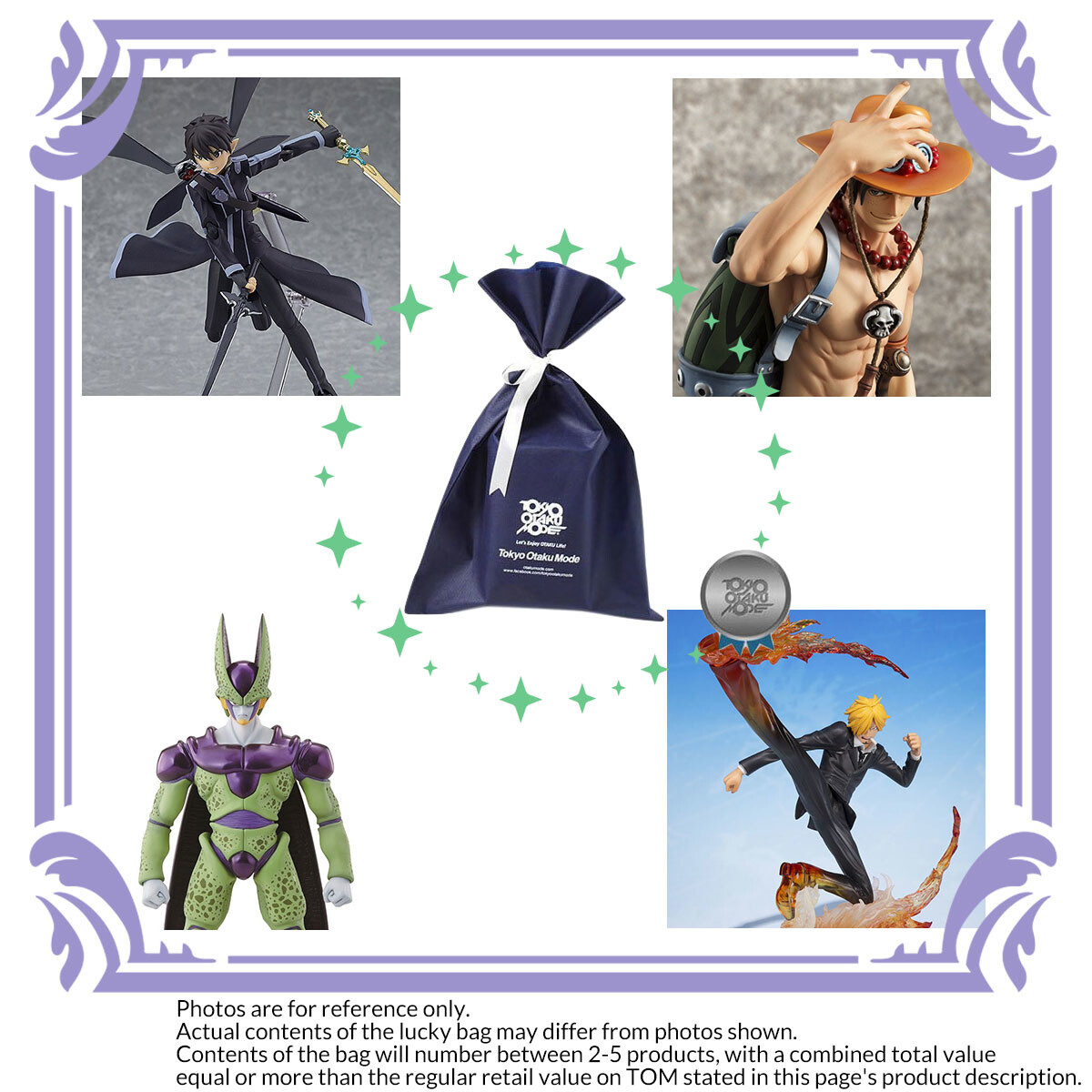 TOM Outlet Lucky Bag: Shonen Figures (Silver Value) - Tokyo Otaku Mode ...