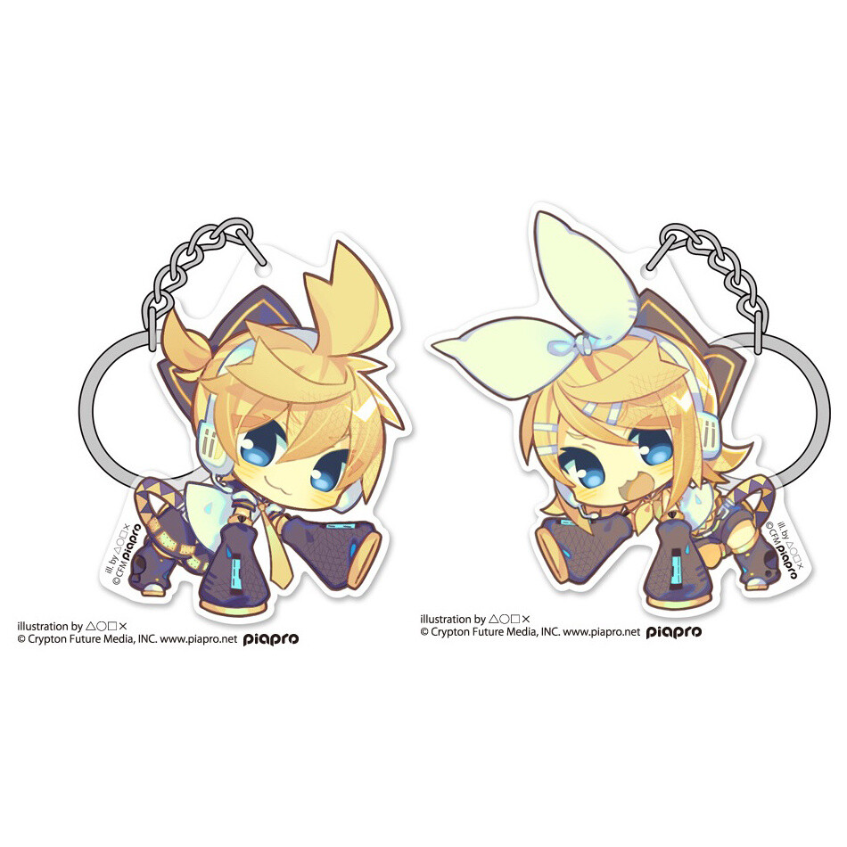 Kagamine Rin & Len Tsumamare Acrylic Keychain Collection: COSPA - Tokyo ...