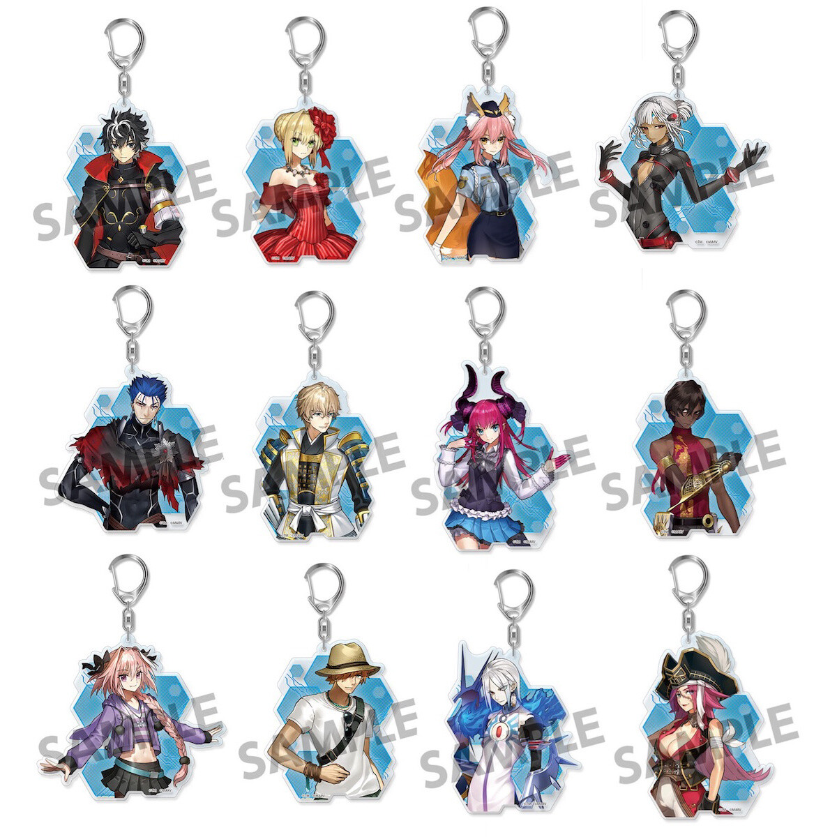 Fate/Extella Acrylic Keychain Collection Vol. 2-1 - Tokyo Otaku Mode (TOM)